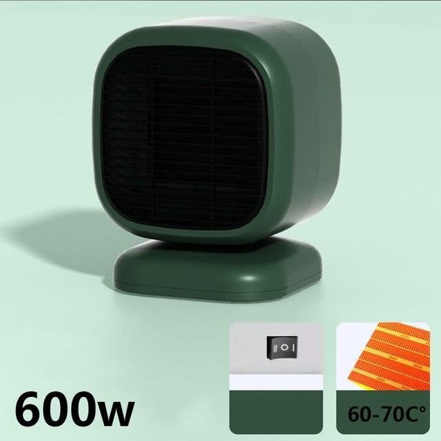 Radiateur d'appoint,Mini radiateur électrique Portable 600W,chauffage à ...