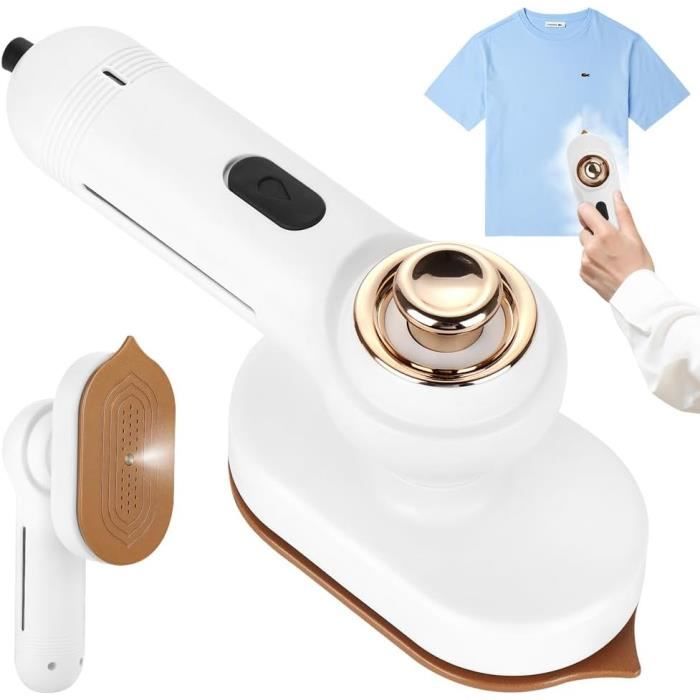 Mini Fer À Repasser Pliable, Défroisseur Vapeur Portatif, Mini Fer À Vapeur Portable, Mini ...