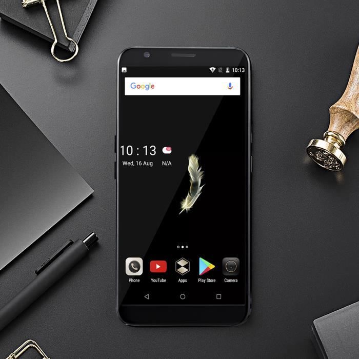 DOOGEE 5.5 "HD Smartphone X55 Double SIM empreintes digitales 183g 8 ...