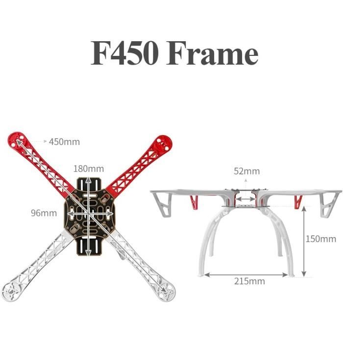 HAWK'S WORK F450 Drone Kit à construire - Cdiscount Jeux - Jouets