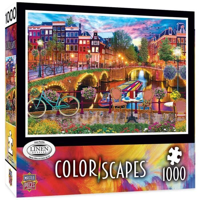 Colorscapes Amsterdam 1000pc Lights Puzzle - Cdiscount Jeux - Jouets