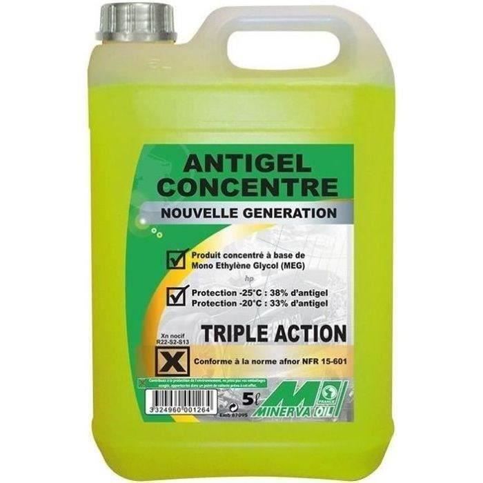 Antigel concentre 5l minerva - Cdiscount Auto
