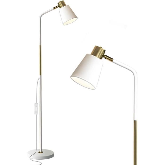 Lampadaire Led Lampe De Lecture Industriel Lampe Sur Pied, Têtes ...