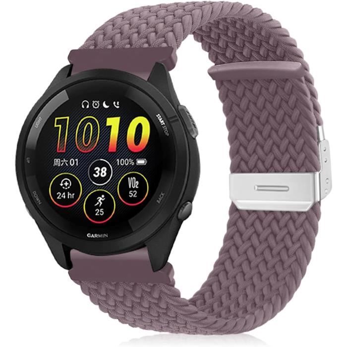 22Mm Tressée Bracelet Pour Garmin Venu 3-Garmin Forerunner 265 ...