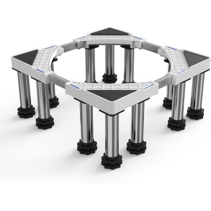 SEISSO Support de Machine à Laver Base Socle 12 Pieds plus Stable pour ...
