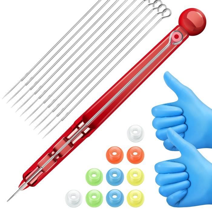 TATOOINE Hand Poke and Stick Kit Tatouage à la Main et au Bâton en Alliage d'Aluminium Poke Pen ...