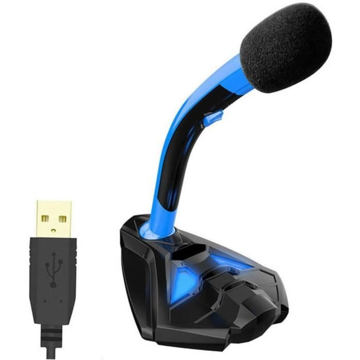 Microphone De Bureau Pc Mic Microphone Pour Ordinateur Usb Microphone ...
