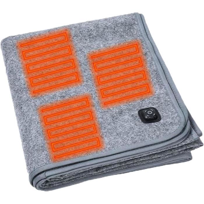 Couverture Chauffante Électrique Usb Extra Large, Multifonctionnelle ...