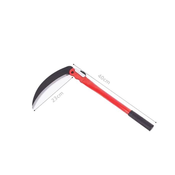 Outil de désherbage manuel à long manche en métal pointu récolte de ...