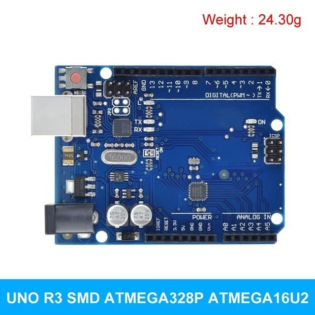 Circuits intégrés,Official UNO R3 SMD--Carte de développement UNO R3 ...