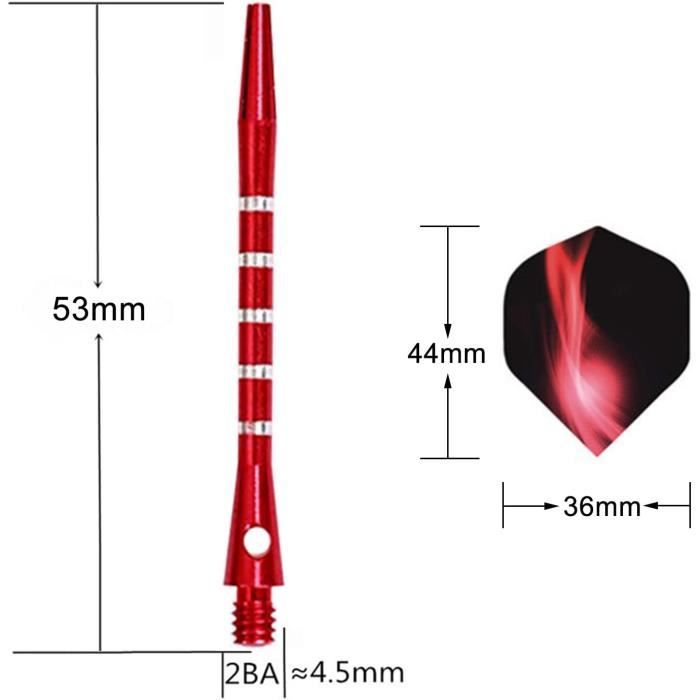 Flechettes pour Cible electronique, 12 flechette Pointe Plastique ...