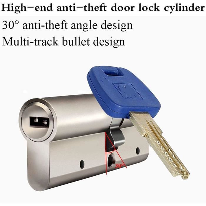 Core de Porte de sécurité de Cylindre de sécurité Universel de Serrure ...