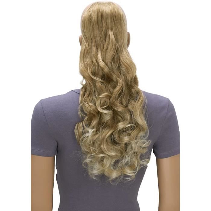 By Prettyshop 50Cm Postiche Natte Queue De Cheval Extensions Avec 2 ...
