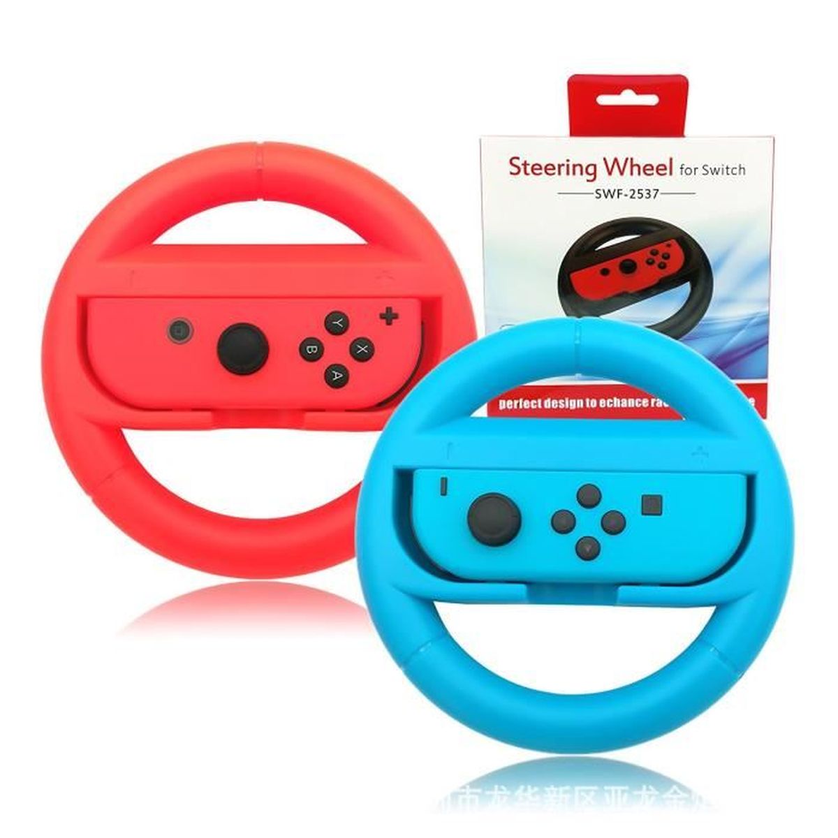 [2 Pièces] Volants Joy-Con pour Nintendo Switch KINGTOP Volant Manette ...
