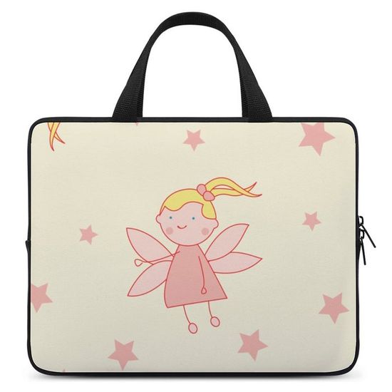 Bybiment Laptop Bag 12 Inch, Pattern Fairy Waterproof Portable ...