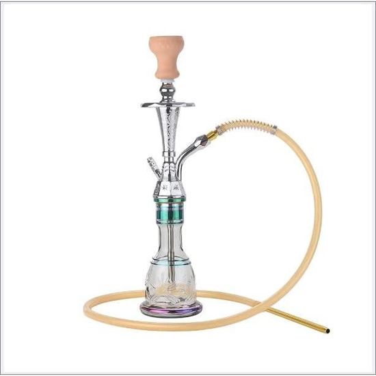 Shisha 1 Sortie Tuyau Ou Tube Chicha Hookah Narguile Vase Fumeurs ...