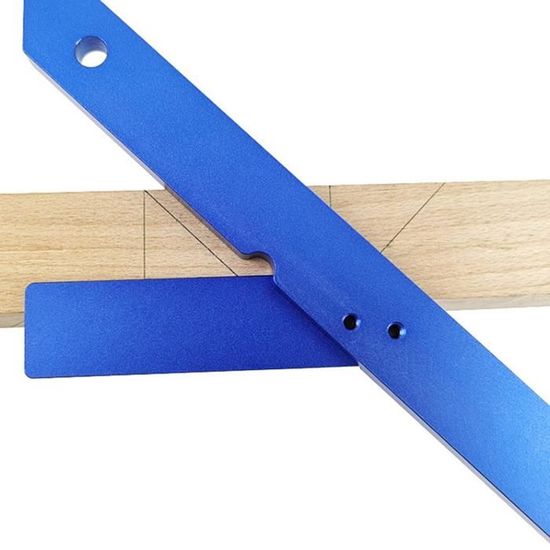 EQUERRE - COMPAS - REGLE - RAPPORTEUR - TRUSQUIN Jauge de scribe ...