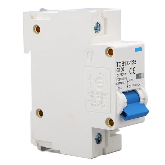 COC-7803043857227-Disjoncteur 1P DC 1P DC Mini Disjoncteur 100A 35mm ...
