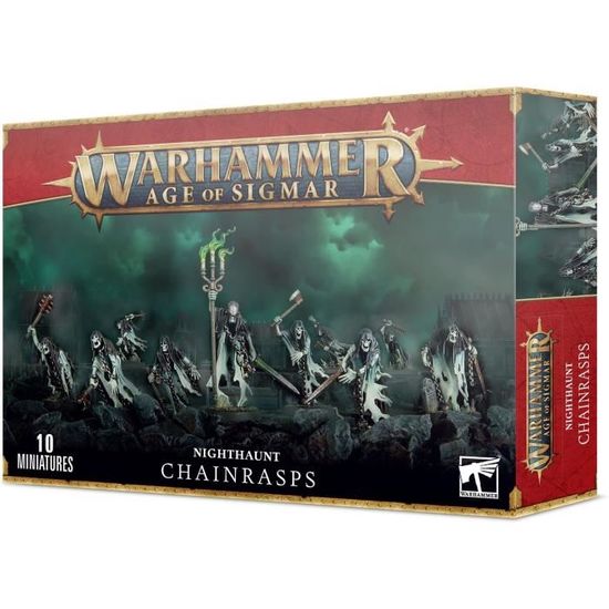 Lot de 10 figurines Nighthaunt Chainrasp Hordes Warhammer AoS - Easy to ...