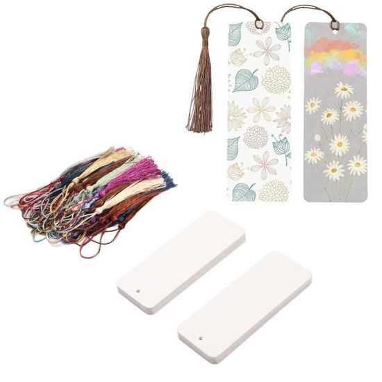 Sonew signets en papier cartonné 80 Ensembles de Signets Vierges ...