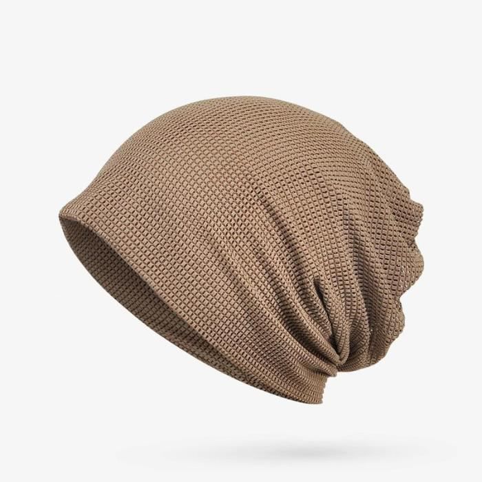 Bonnet d'été pour femmes et hommes, Turban respirant en maille solide ...