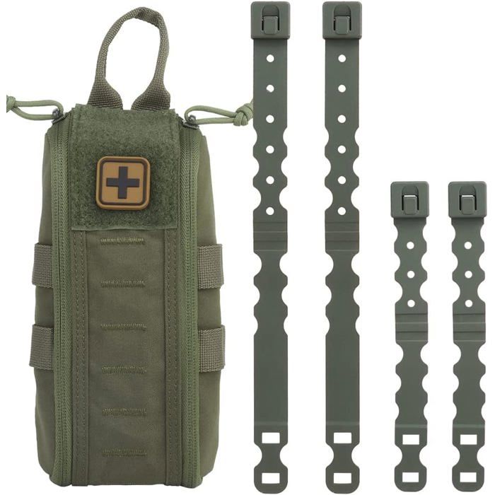 WarmHeartting Tactical Rip-Away Molle Pouch Medical First Aid Pouch ...