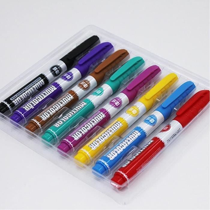 12 Pc Coloré Tableau Blanc Marqueur Tableau Blanc Stylo Pop Graffiti ...