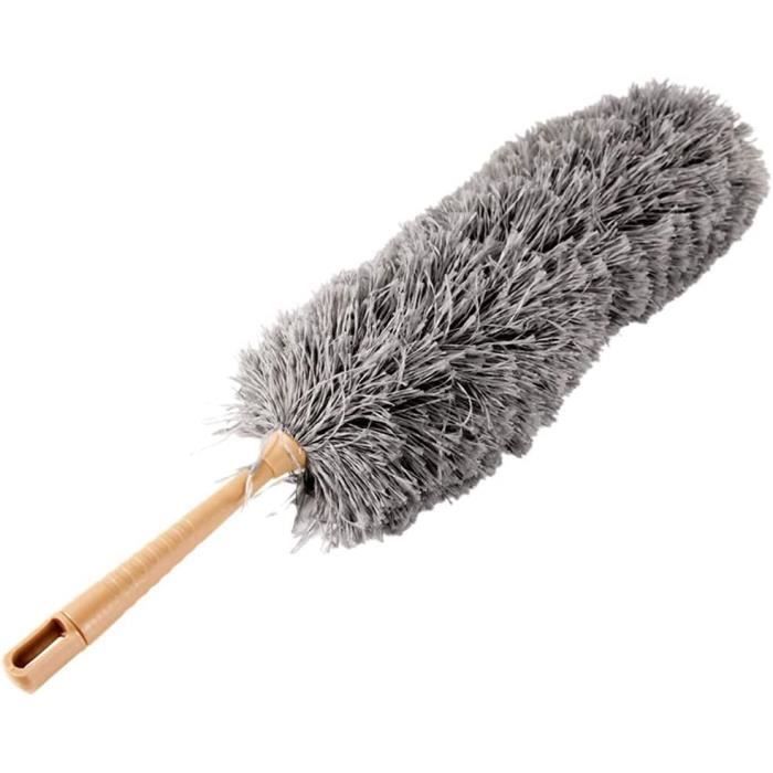 Plumeau Plumeau Brosse avec Rallonge Portée Flexible Pliable Extensible ...