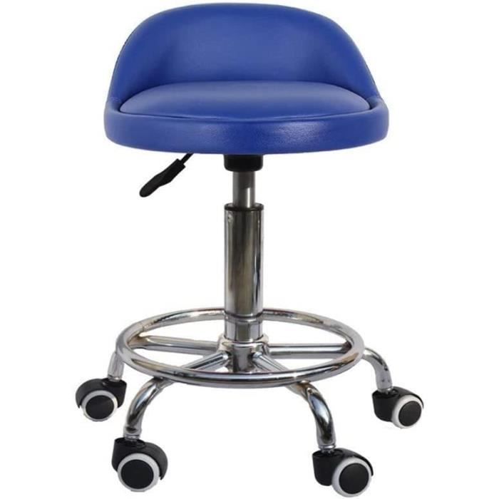 WEYE-Tabouret sur roulettes Heavy Duty Tabouret avec Roues Rond ...
