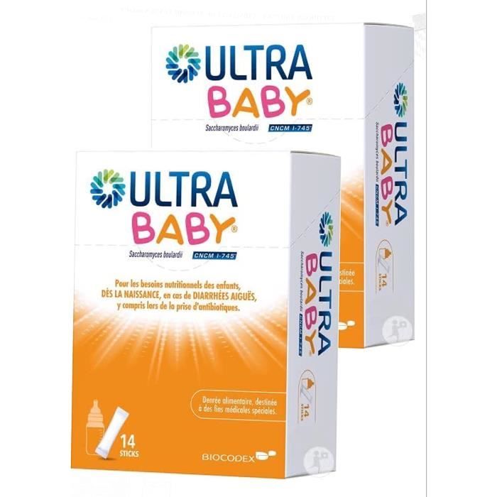 Ultra baby Lot de 2 Btes de14 sticks - Cdiscount Santé - Mieux vivre