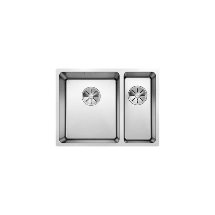 Evier - BLANCO - ANDANO 340/180-U - Inox - 2 bacs - Réversible ...
