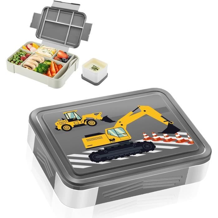 Boîte À Déjeuner Pour Enfants, Lunch Box Avec 6 Compartiments, 1330Ml ...
