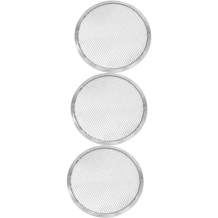 3 Pièces Plaque À Pizza Avec Des Trous Moule À Mini Muffins Plateau De ...