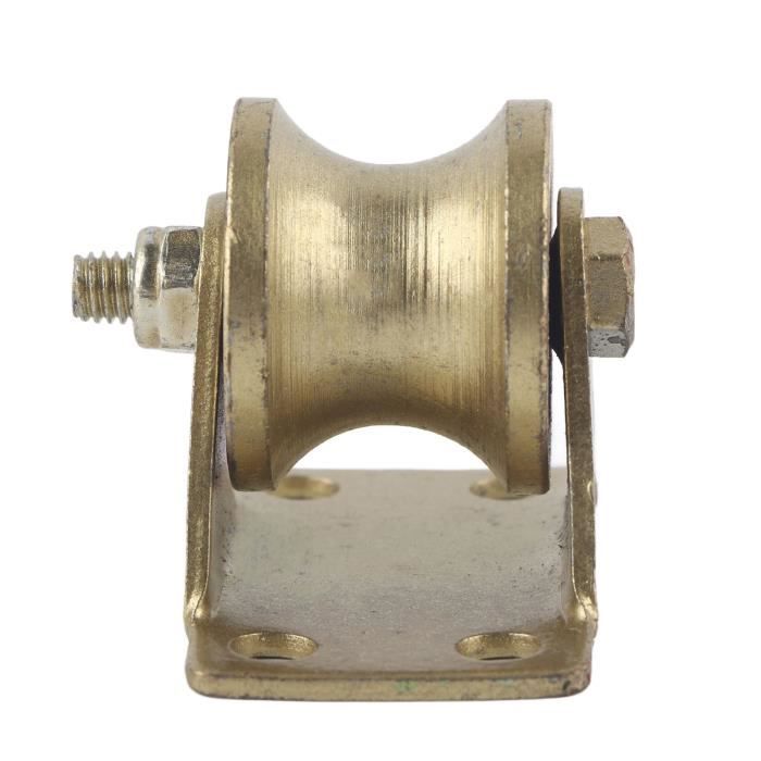 Duokon Roue de porte roulante Roue à rainures de type U pour porte ...