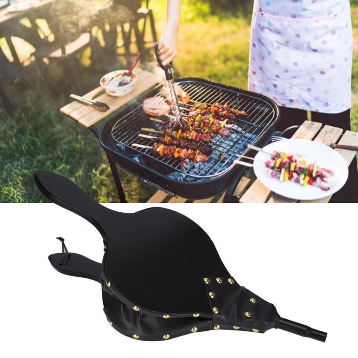 Soufflets de cheminée Souffleur en Bois Soufflet de Feu pour Barbecue ...