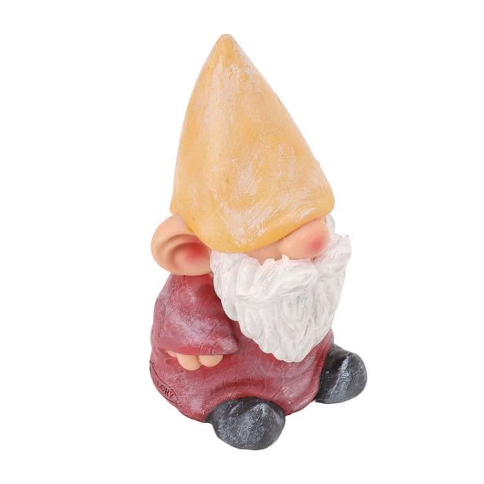 Nain de jardin - GOTOTOP - Rétro - Résine - Décoration extérieure ...