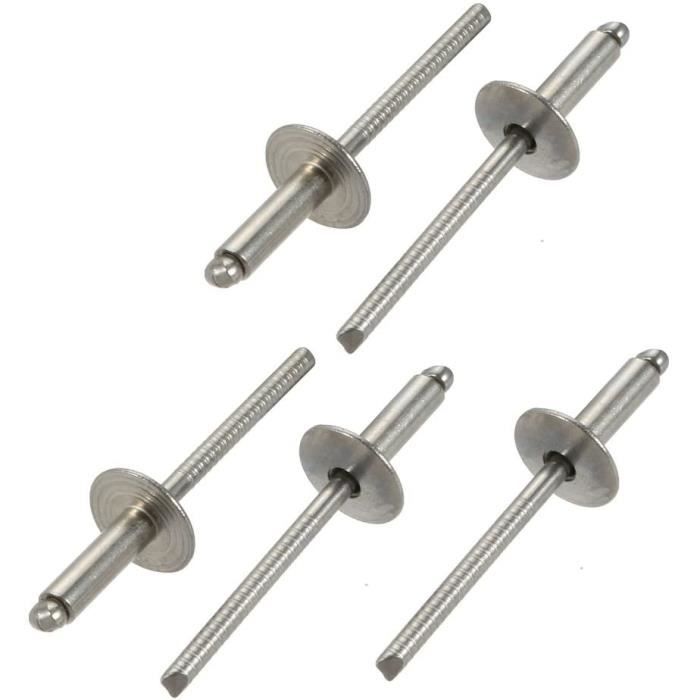 Rivet - Map 5Pcs 13Mmx4Mmx12Mm Acier Inox 304 Extrémité Ouverte Grande ...