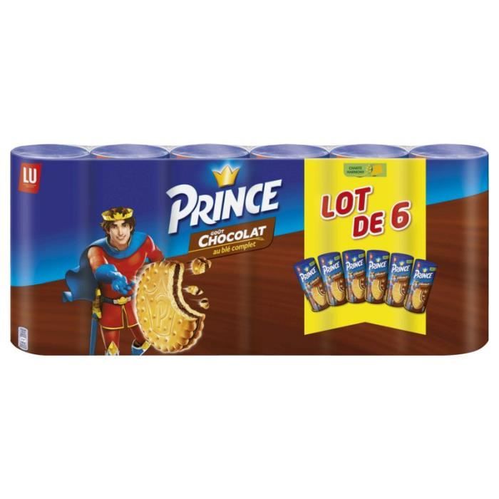 LU Prince Biscuits Goût chocolat au blé complet - Cdiscount Au quotidien