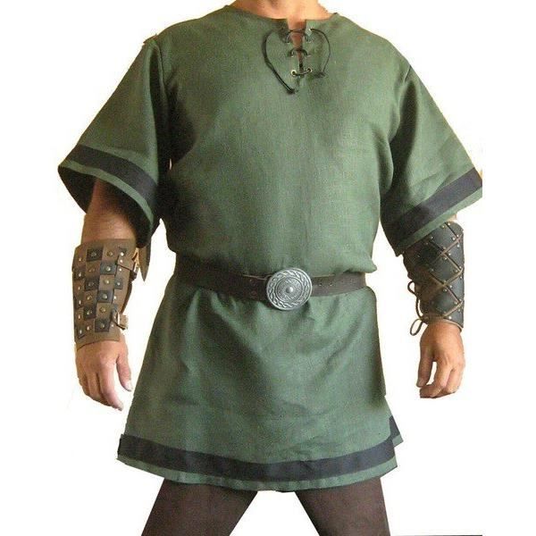 Chemise - chemisette,Costume de Tunique Viking Médiéval pour ...