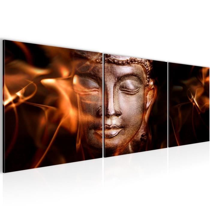 Runa art Tableau Décoration Murale Bouddha Feng Shui 90x30 cm - 3 ...
