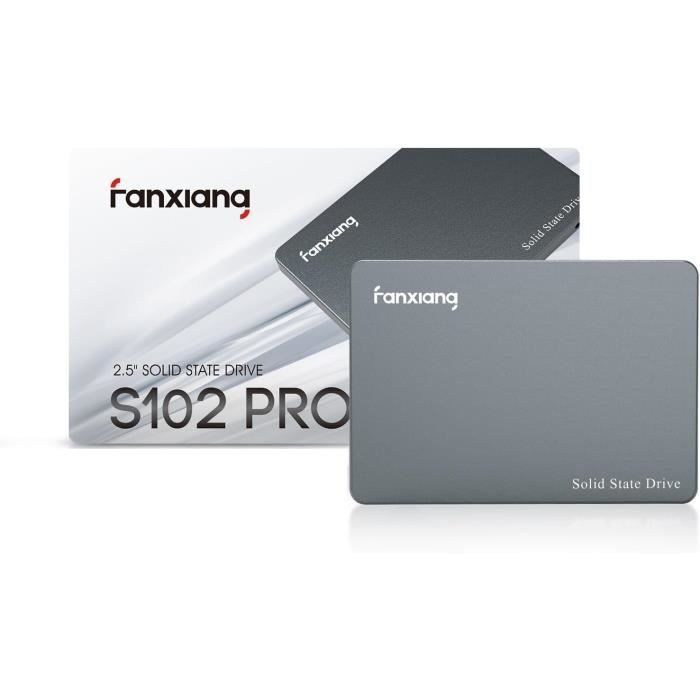 2To Ssd Sata Iii 6 Gb-S, 2,5" Ssd Interne En Aluminium, 560Mo-S En Lecture, Cache Slc, 3D Nand ...