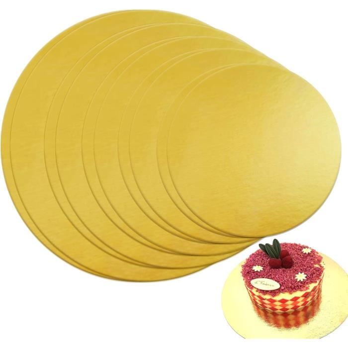 Lot De 10 Planches À Gâteau Rondes En Carton Mousse Cake Boards ...