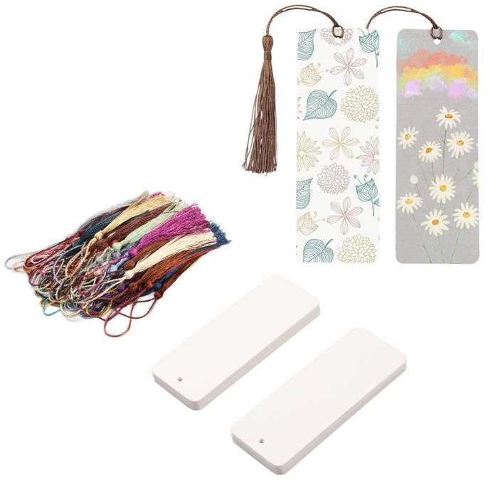 Sonew signets en papier cartonné 80 Ensembles de Signets Vierges ...