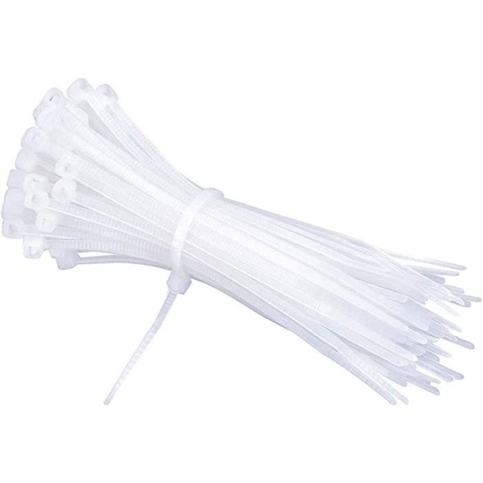 Lot de 100 colliers de serrage de cable de 4,5 mm de largeur pour ...