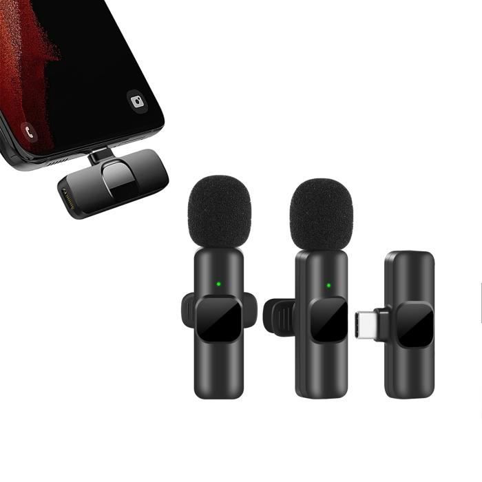 Micro Cravate Sans Fil, 2,4G Type-C Rotary Connection iPhone / iPad ...