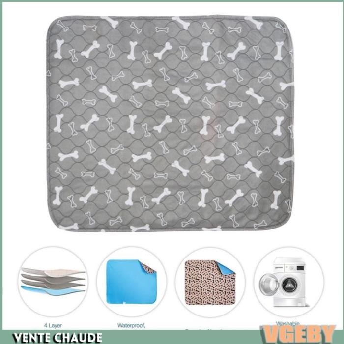 VGEBY Tapis Educateur Chien Ultra Absorbant,Réutilisables Alèse Tapis ...