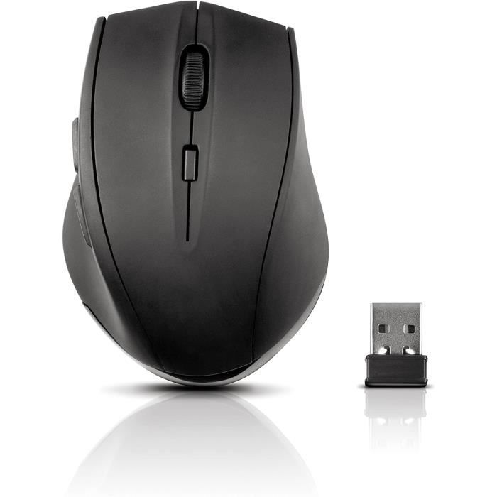CALADO Silent Mouse Wireless USB - Souris Hertzienne à Boutons ...