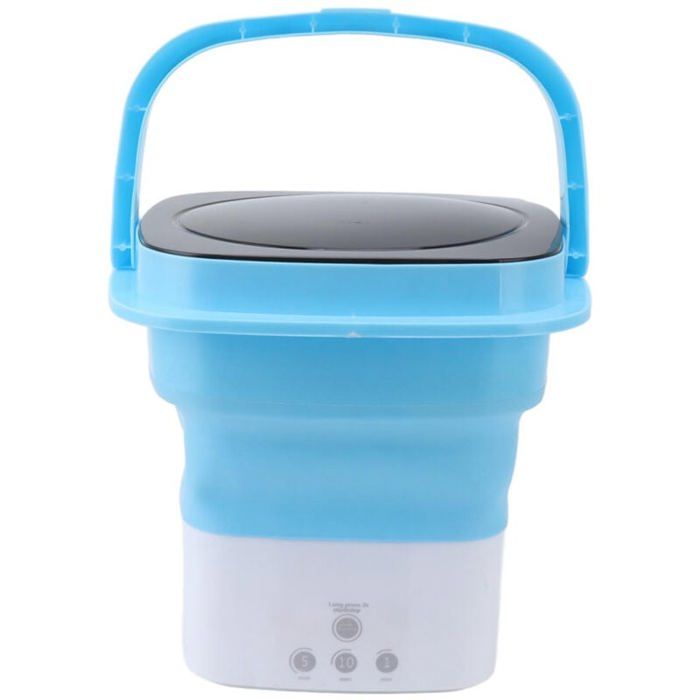 Machine à laver portable,Mini laveuse pliable mini seau portable avec ...