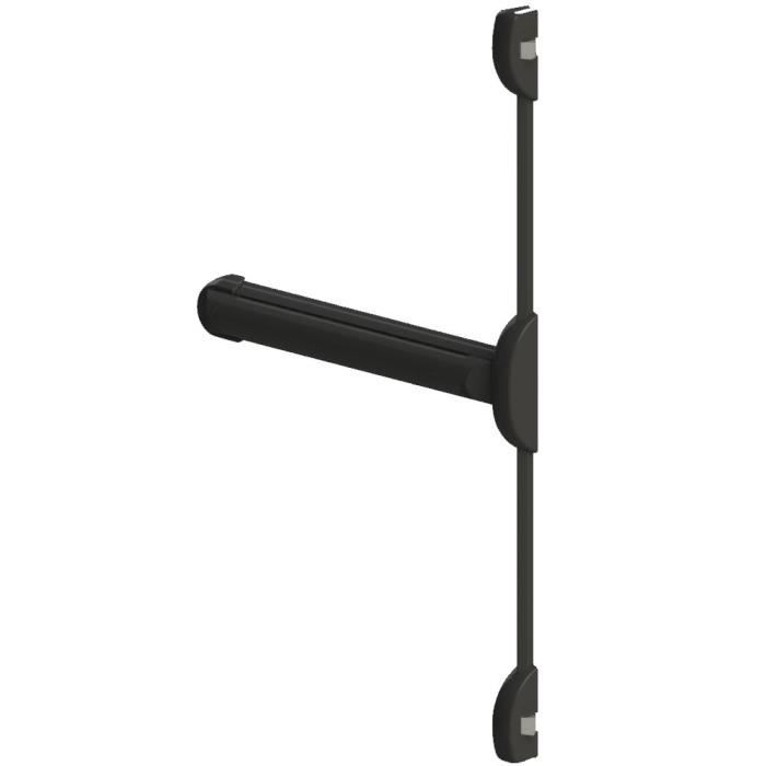 Serrure barre Anti Panique Touch Bar 2 Points lateraux DOM Metalux ...