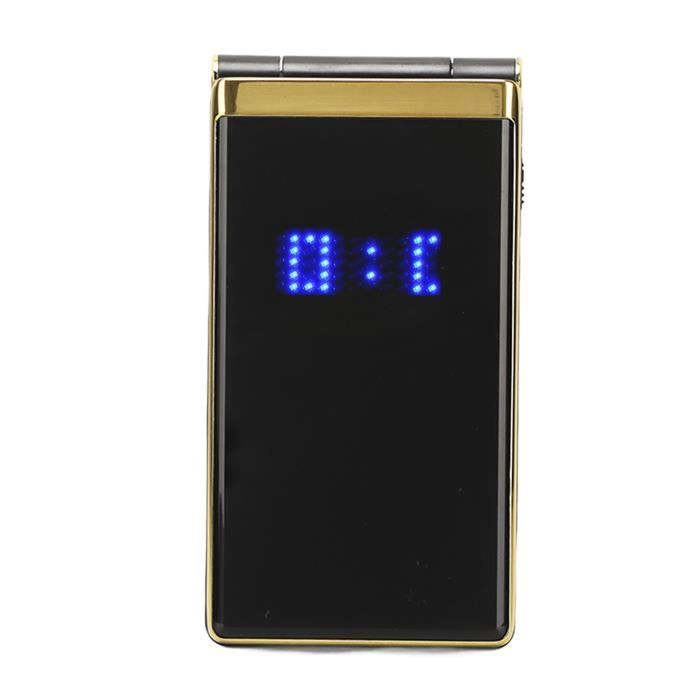 Téléphone à clapet OMABETA - écran tactile 2,8 pouces - double SIM ...